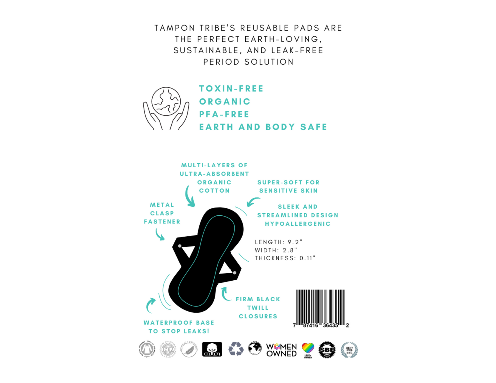 Reusable Organic Cotton Pads | Sustainable Period Care | Buy Online ...