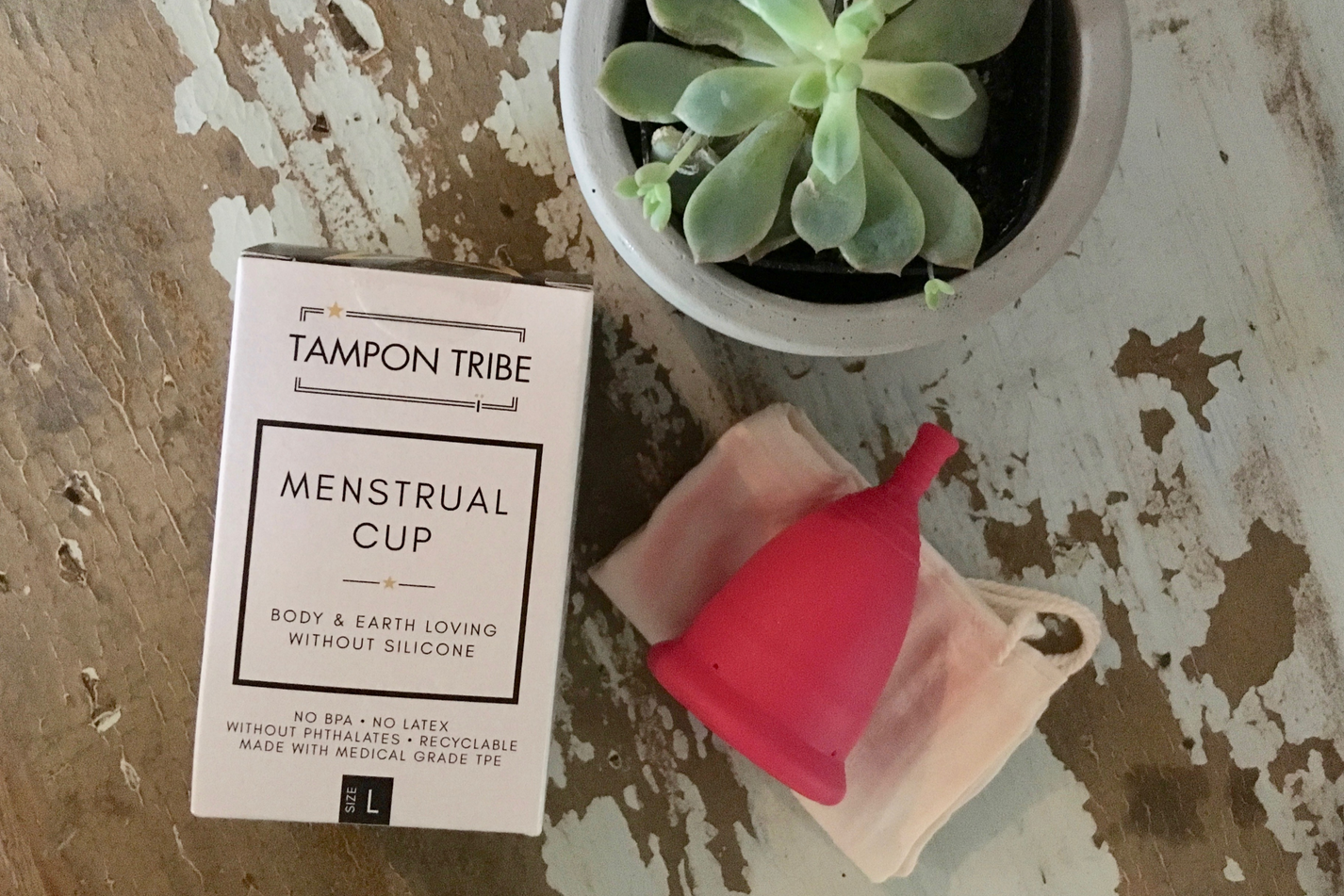 Silicone Free Menstrual Cup - Safe Diva Cup Alternative – Tampon Tribe
